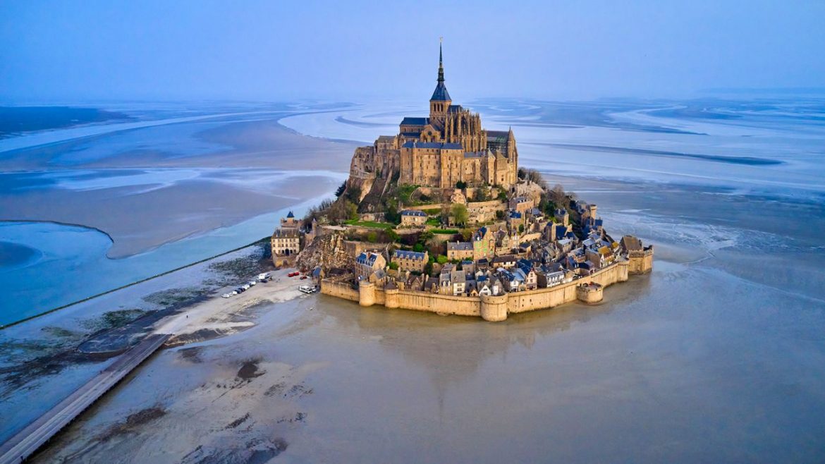 The 1,000-year-old citadel that rises out of the Atlantic Ocean ...